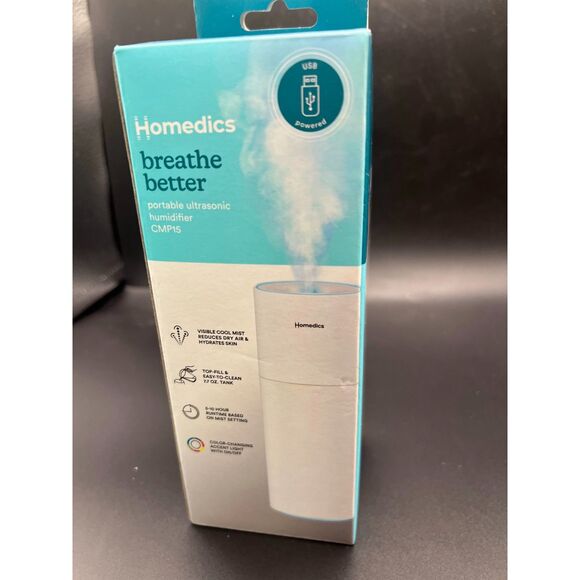 Accents | New Homedics Breathe Better Ultrasonic Humidifier | Poshmark